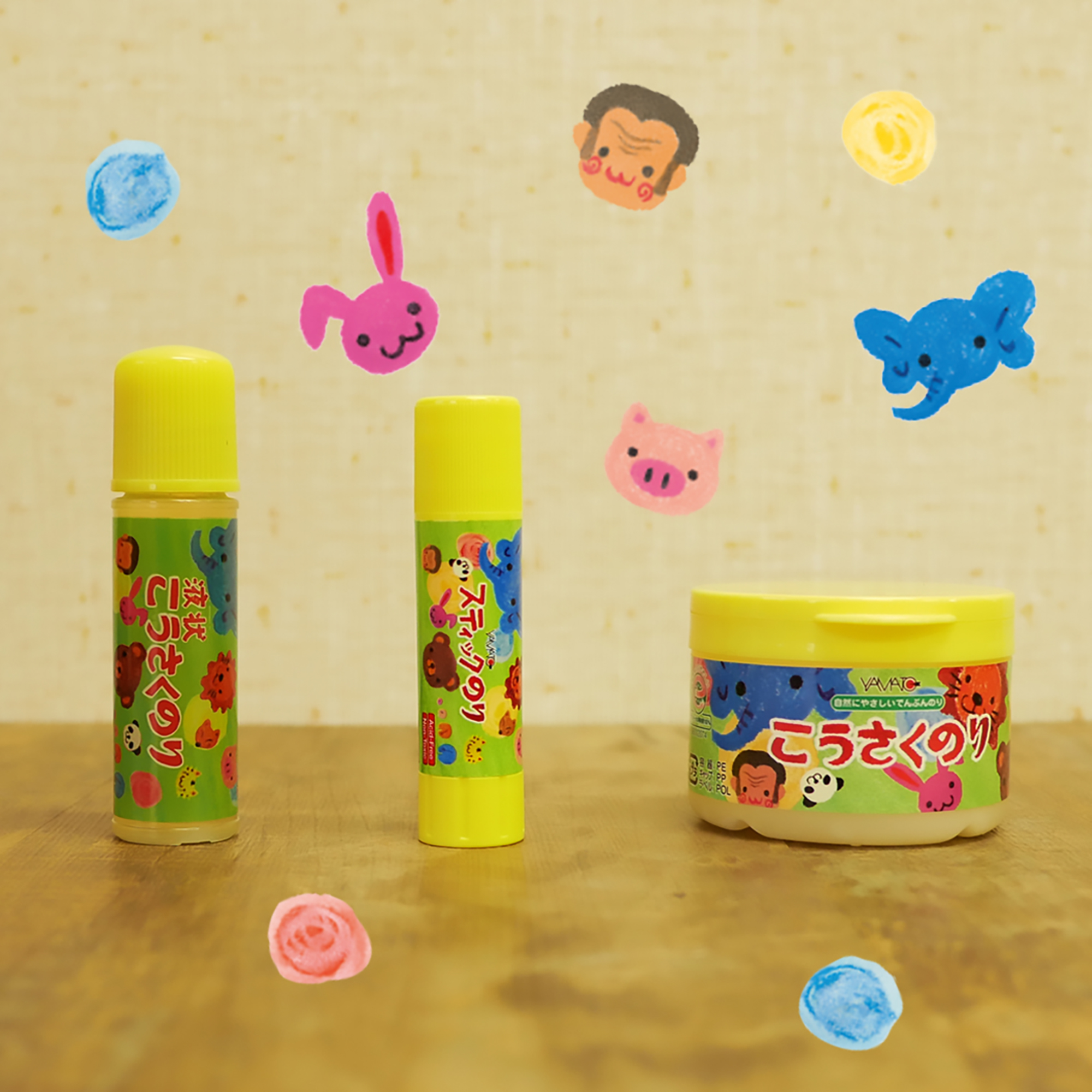 Kousaku Nori (Starch Paste for school) | YAMATO Co.,Ltd.